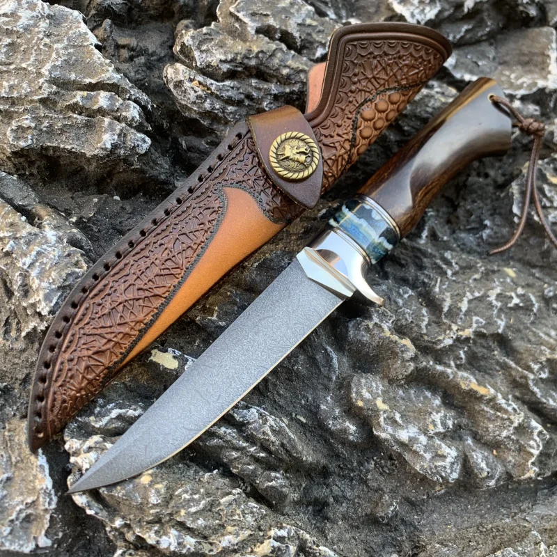 Pig Sticker Knife | Boar Hunting Knife | Wootz Steel Knife